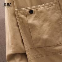 China Customizable Men's Long Sleeve Shirt Polyester Cotton Spandex Blend Sizes S to 10XL for sale