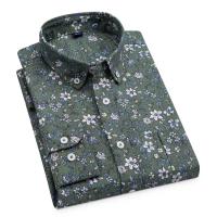 China Breathable Casual Oxford Men's Shirt XXL-10XL Custom Logo Polyester Cotton for sale
