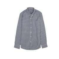 China Custom Polyester Solid Cotton Formal Shirts Long Sleeve Slim Fit For Men Professional for sale