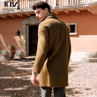 China Customized Wool Blend Overcoat Men Winter Warm Windbreaker Business Coat S-3XL for sale