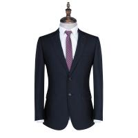 China Anti-Shrink Wool Polyester Men's Coat Autumn Winter Mandarin Collar 65% Wool 35% Polyester for sale