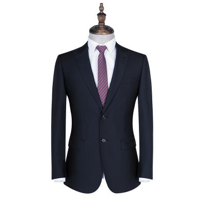 China Anti-Shrink Wool Polyester Men's Coat Autumn Winter Mandarin Collar 65% Wool 35% Polyester for sale