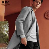 China Support 7 Days Sample Order Lead Time Men's Double-Breasted Windbreaker Overcoat for sale