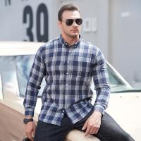 China Men's Long Sleeve Dress Shirt Polyester Viscose Black Sizes S to 4XL Custom Logo for sale