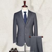 China Polyester Cotton Business Blazer for Men Standard Size S to XL Formal Suit Jacket for sale