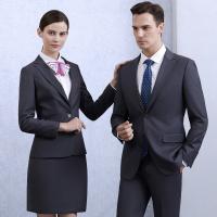 China Polyester Cotton Business Blazer for Men Standard Size S to XL Formal Suit Jacket for sale