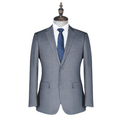 China Men's Formal Suit Long Coat Stand Collar Winter Business Design 2024 for sale