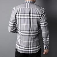 China Button Down Collar 100% Cotton Oxford Men's Long Sleeve Plaid Shirt Autumn Size M to XXXL for sale