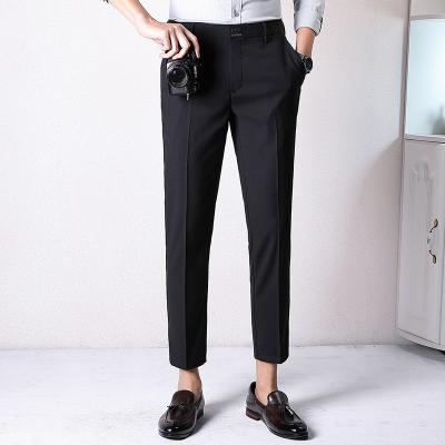 China Men's Straight Fit Khaki Chino Shorts Casual Formal Trousers Cotton Polyester Blend Sizes M to 8XL for sale
