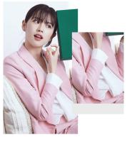 China Regular Fit Women's Suit Two Pieces Long Sleeve Autumn Office Lady Business Set Polyester 20x25x10cm for sale