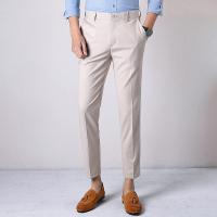 China Men's Straight Fit Khaki Chino Shorts Casual Formal Trousers Cotton Polyester Blend Sizes M to 8XL for sale