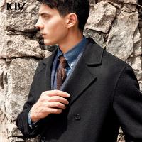 China Custom Business Suit Men Wool Blend Lapel Coat Sizes S to 3XL for Casual Wear for sale
