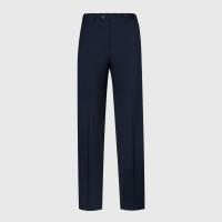 China Men's Classic Formal Straight Trousers Pants Polyester Cotton Dark Blue Black Gray for sale