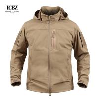 China Men's Waterproof Tactical Combat Jacket Hoody Winter Solid Camouflage Coat Uniform for sale