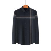 China Long Sleeve Striped Slim Fit Men's Shirt Vintage Fashion Autumn Custom Sizes S-2XL for sale