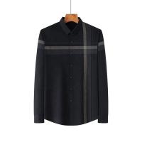 China Long Sleeve Striped Slim Fit Men's Shirt Vintage Fashion Autumn Custom Sizes S-2XL for sale
