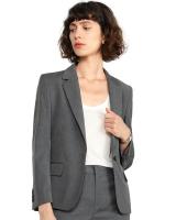 China Elegant Women's Summer Suit Set Long Sleeve Pockets Woven Fabric Work Wedding for sale