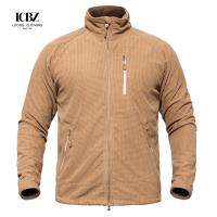 China Woodland Camouflage Men's Polar Fleece Combat Jacket Winter Outdoor S-3XL for sale