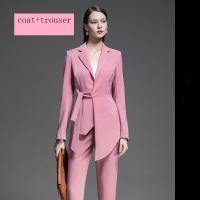 China Anti-Static Slim Fit Blazer Suit for Women Office Business Fall Autumn Size S-XXXL for sale