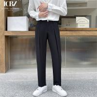 China Customizable Men's Casual Business Suit Pants Wool Blend Fabric Sizes S to 3XL for sale