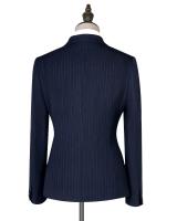 China Custom Ladies Double Breasted Formal Suits Women Sizes S-2XL 60 Polyester 40 Viscose for sale