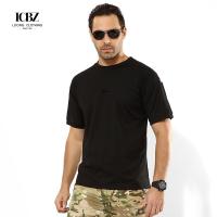 China Quick-Dry UV Resistance Tactical Gym T-Shirt for Men S-3XL Polyester Cotton Nylon for sale
