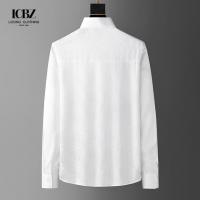 China Black Long Sleeve Cotton Printed Shirt for Men Casual Slim Fit Sizes S to 10XL for sale