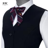China Women Formal Slim Fit Business Vest Single Button Closure S M L XL for sale