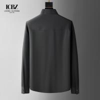 China Plain Dyed Regular Fit 100% Cotton Long Sleeve Oversize Customized Shirt for Men for sale
