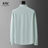 China Plain Dyed Regular Fit 100% Cotton Long Sleeve Oversize Customized Shirt for Men for sale