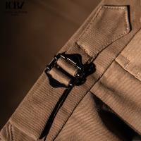 China Customizable Men's Business Suit Pants Wool Blend Fabric Sizes S-3XL for sale