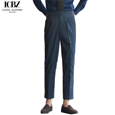 China Customizable Wool Blend Men's Suit Pants S-3XL Business Casual Trousers for sale