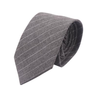 China Custom Navy Silk Neckties for Men Direct Manufacture 7cm Width 6 7 8cm Options for sale