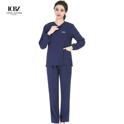 China Eco-Friendly Recycle Pre-Sale Nursing Scrubs Uniform Sets for Women S-XXL for sale