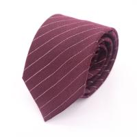China Custom Navy Silk Neckties for Men Direct Manufacture 7cm Width 6 7 8cm Options for sale