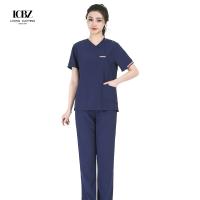 China Eco-Friendly Recycle Pre-Sale Nursing Scrubs Uniform Sets for Women S-XXL for sale