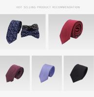 China Custom Navy Silk Neckties for Men Direct Manufacture 7cm Width 6 7 8cm Options for sale