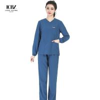 China Eco-Friendly Recycle Pre-Sale Nursing Scrubs Uniform Sets for Women S-XXL for sale
