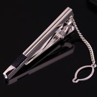 China Average-Sized Men's 4 Pcs Tie Clip Set with Black Gift Box Customized Design for sale
