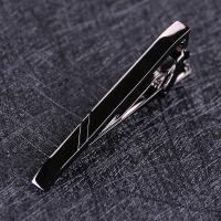 China Average-Sized Men's 4 Pcs Tie Clip Set with Black Gift Box Customized Design for sale