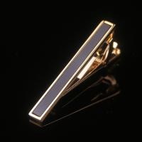 China Average-Sized Men's 4 Pcs Tie Clip Set with Black Gift Box Customized Design for sale