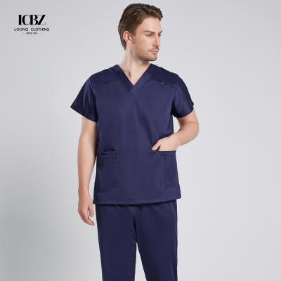 China Custom Scrub Uniforms Nurse Maternity Scrubs Polyester Cotton S to XXL for Medical Professionals for sale