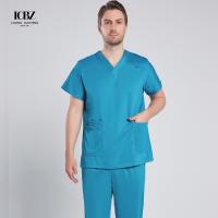 China Custom Scrub Uniforms Nurse Maternity Scrubs Polyester Cotton S to XXL for Medical Professionals for sale