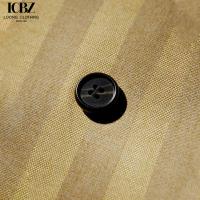 China Custom Men Double Breasted Suit for Business Wedding Wool Blend Fabric Sizes S to 3XL for sale