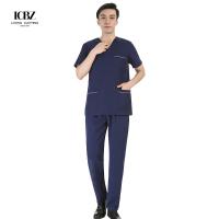 China Custom Men's Formal Shirt Polyester Cotton Blend Sizes S-XXL for Business Uniforms for sale