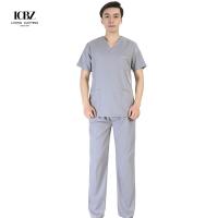 China Custom Men's Formal Shirt Polyester Cotton Blend Sizes S-XXL for Business Uniforms for sale