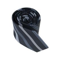 China Wholesale Custom Italian Silk Polyester Necktie Fabric for Men Woven Neck Ties 8cm Width for sale