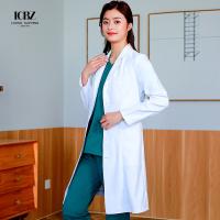 China Custom Logo Doctor Uniform Plus Size Printed Patterns Hospital Scrubs Set for Nurses for sale