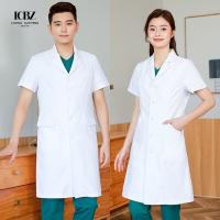 China Custom Logo Doctor Uniform Plus Size Printed Patterns Hospital Scrubs Set for Nurses for sale