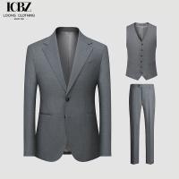 China Custom Slim Fit Wool Suit for Men Formal Wedding Groom Dress S-3XL Custom Logo for sale
